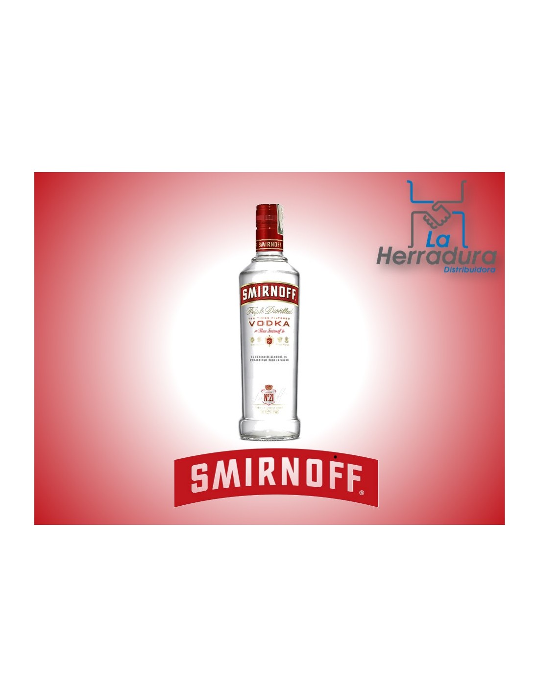 SMIRNOFF RED X 750ML