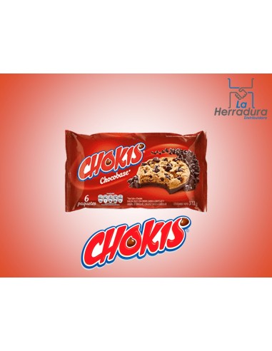 GALLETA CHOKIS ROJA X 6 PAQ