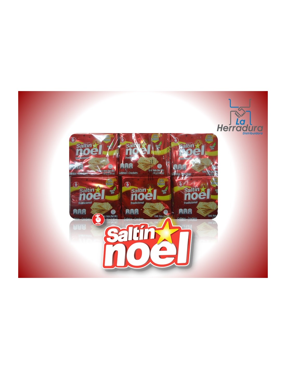 GALLETA SALTIN NOEL TACO DIA x 102G X1 UND
