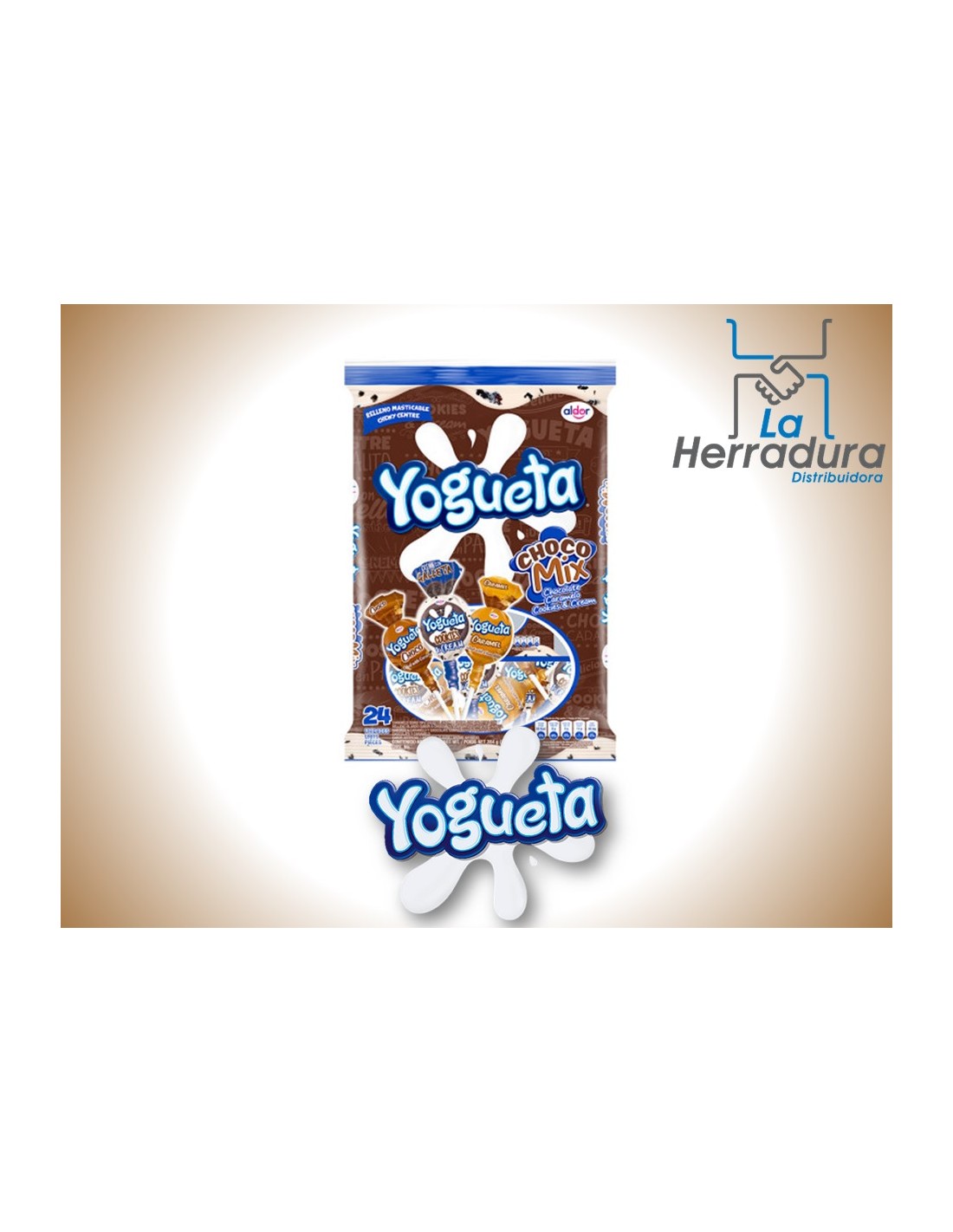 YOGUETA CHOCOMIX X 24UND