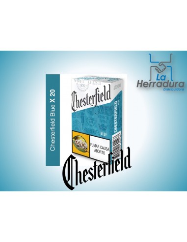 CIGARRILLO CHESTERFIELD BLUE X 20UND